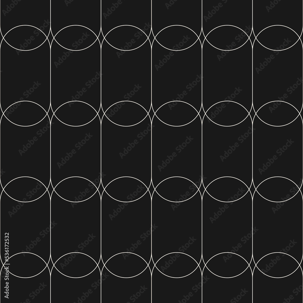 Vector geometric linear pattern. Art deco style background with thin ...