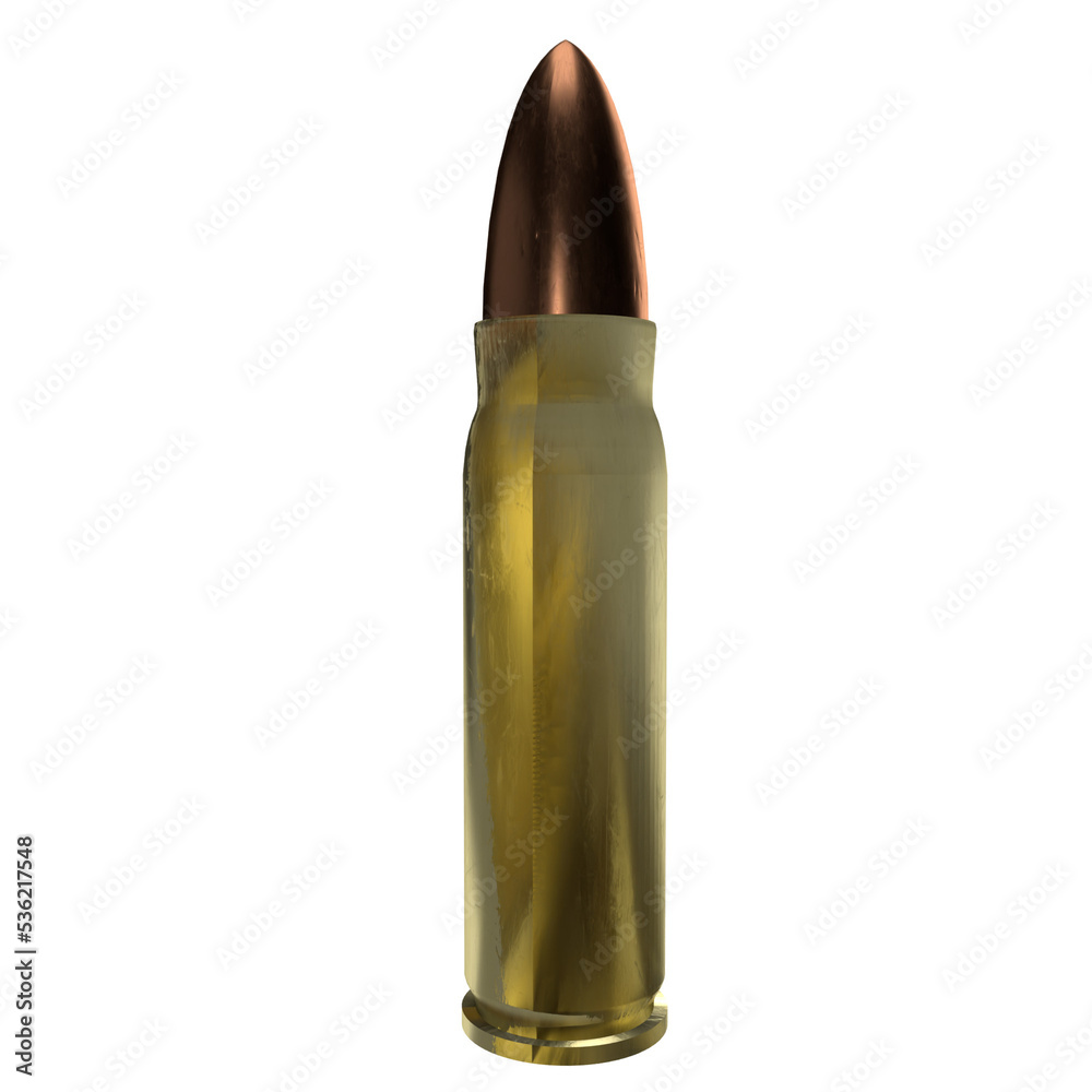 The bullet png image 3d rendering Stock Illustration | Adobe Stock