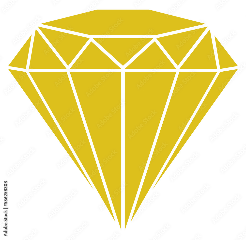 Diamond Sign Illustration for Icon, Symbol, Pictogram, Website or ...