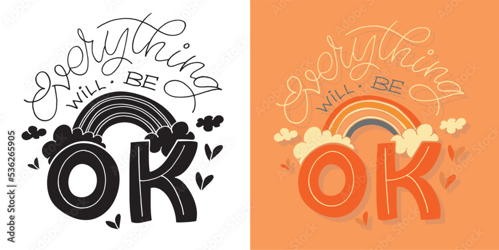 Lettering hand drawn slogan. Funny quote for blog, poster and print ...