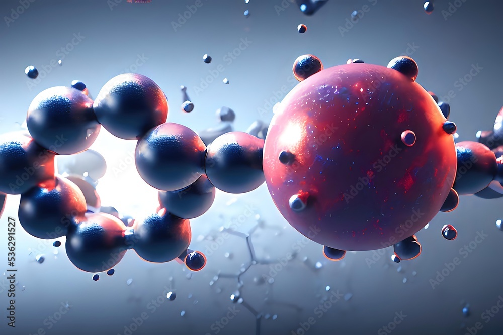 Molecules coupled together 3D molecular building blocks for the ...