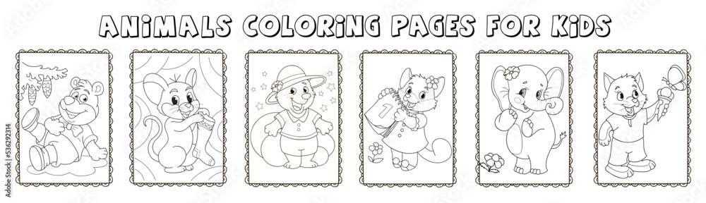 Smiling Tree Coloring Pages