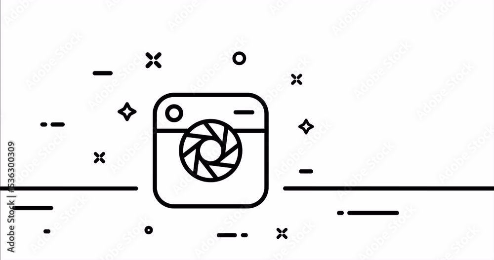 Vidéo Stock Photo. Printer, portrait, filters, correction, framing, cloud storage, cropping ...