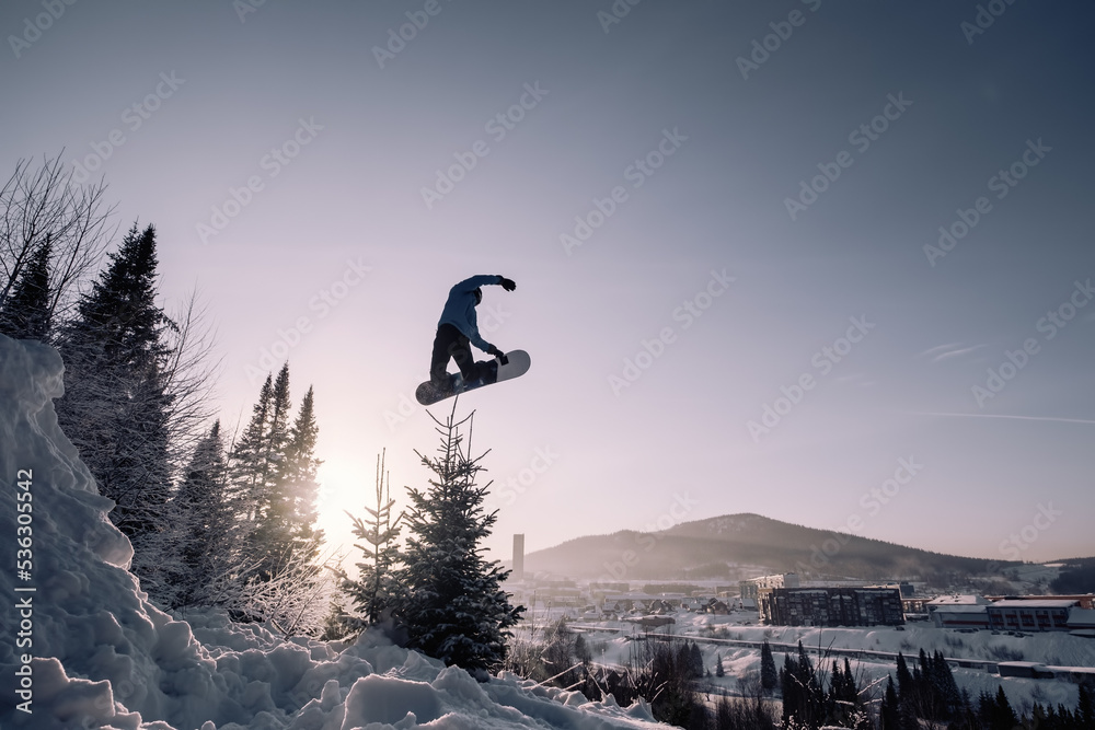 Snowboarding Wallpaper Hd Sunset