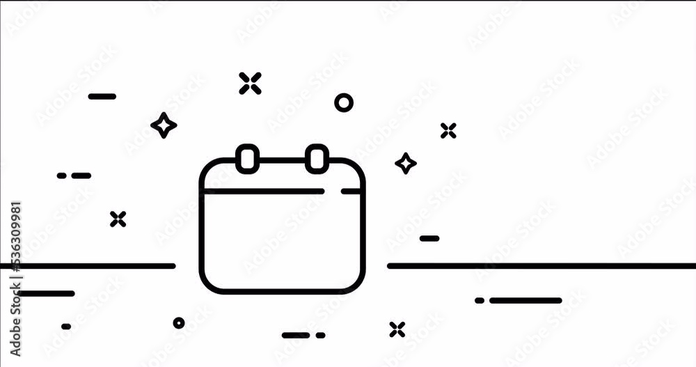 Calendars for each month. Planning, 12 months, twelve, schedule ...