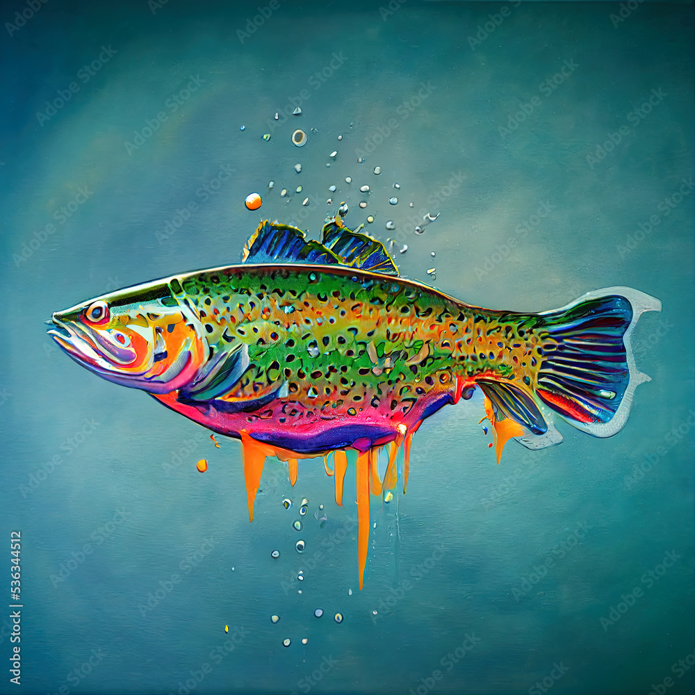 Trout art store