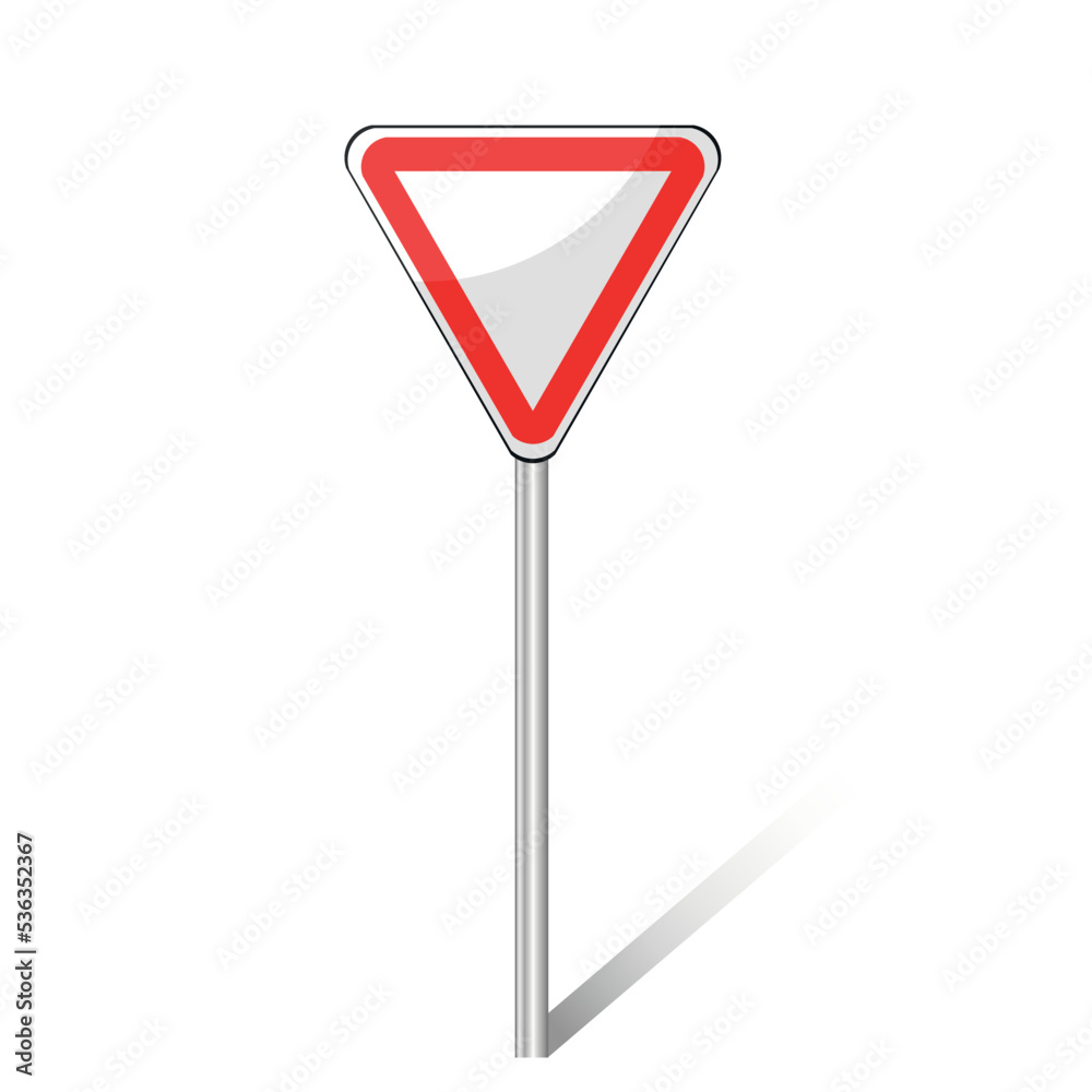 Warning sign Stock Vector | Adobe Stock