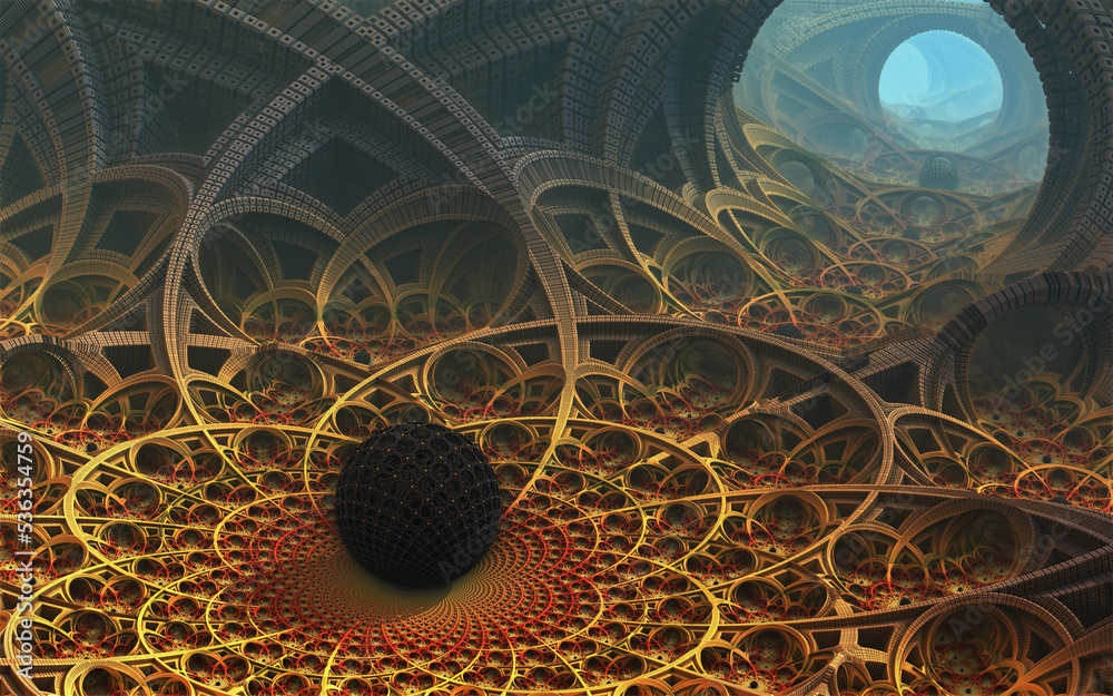 the surface of an alien planet 3d rendering Stock Illustration | Adobe ...