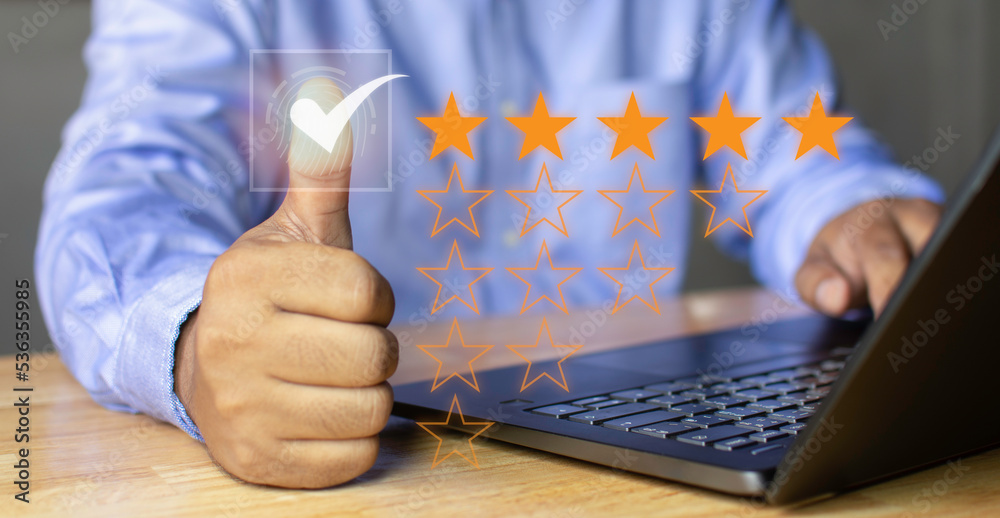 Entrepreneurs hit the highest rating five-star checkmark. Great ...