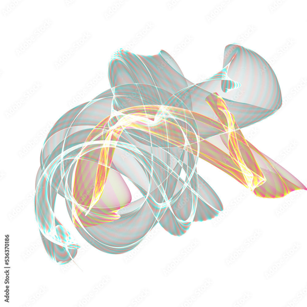 Abstract modern dynamic element. Fractal flame artwork for creative ...