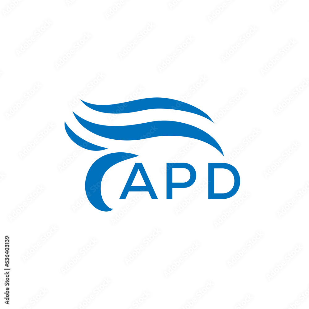 APD letter logo. APD Monogram logo design for entrepreneur and business ...
