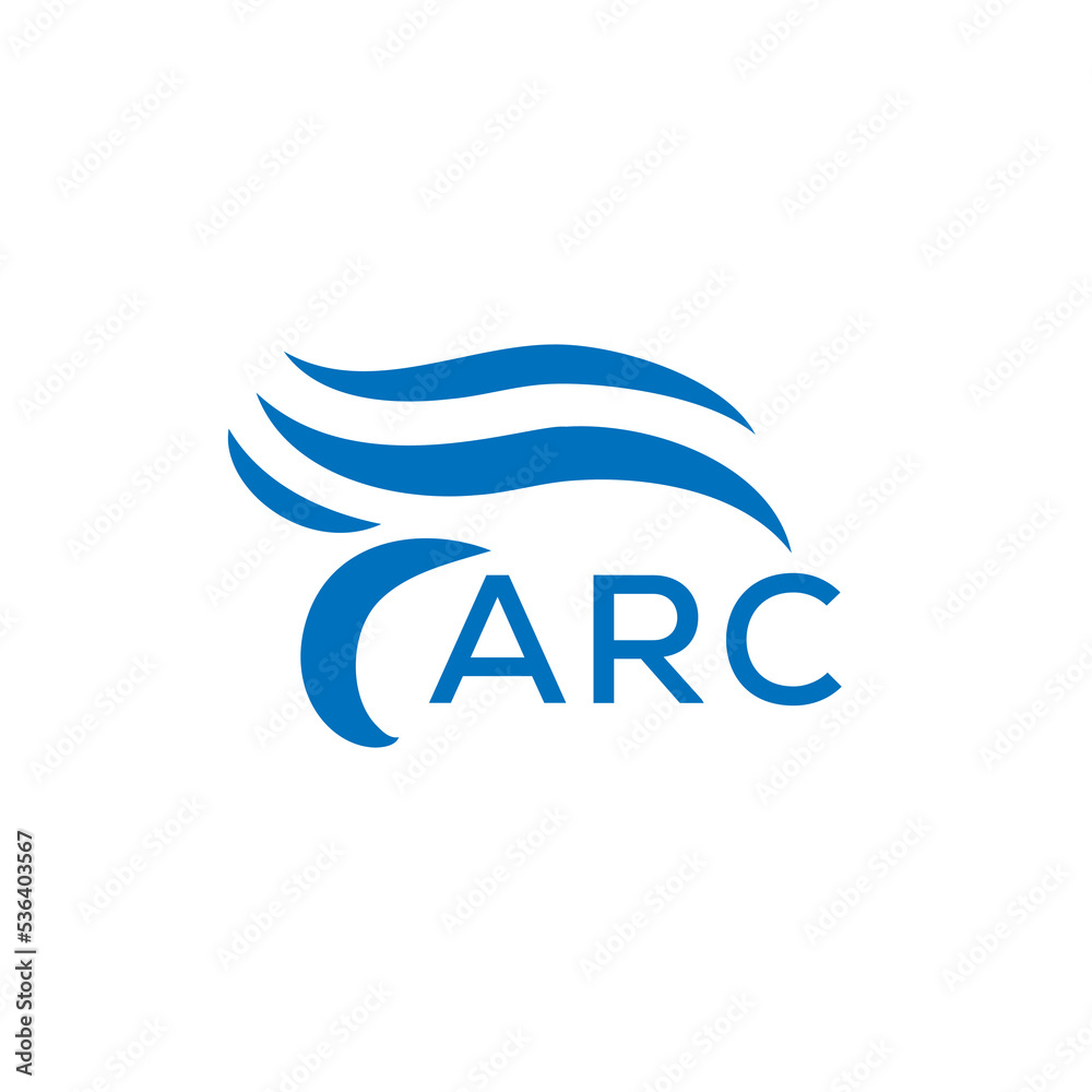 ARC letter logo. ARC Monogram logo design for entrepreneur and business ...