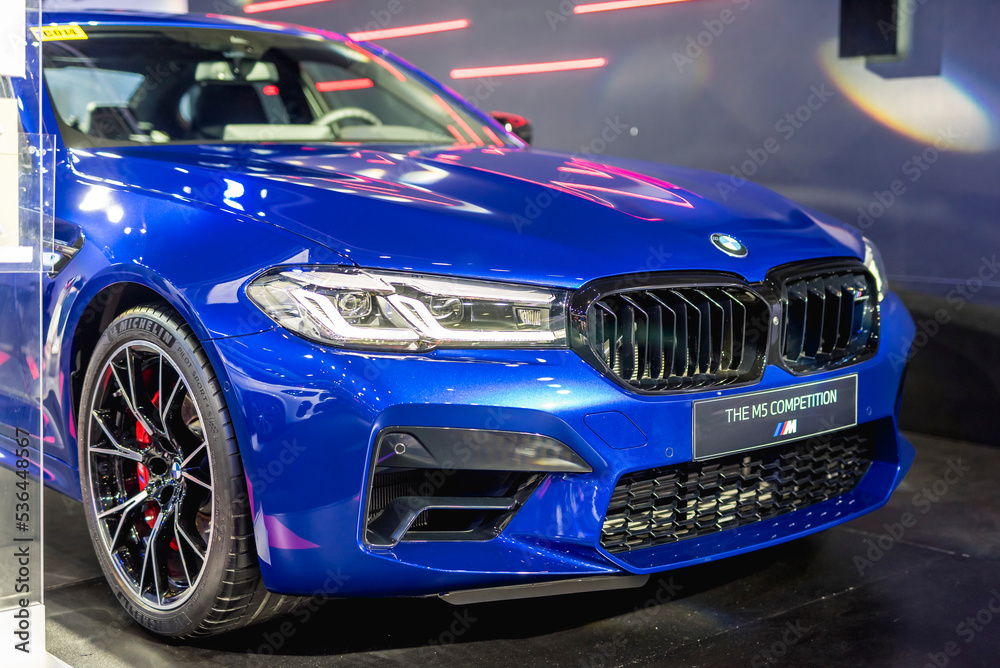 Manila, Philippines - Sept 2022: The 2023 BMW M5 Competition Super ...