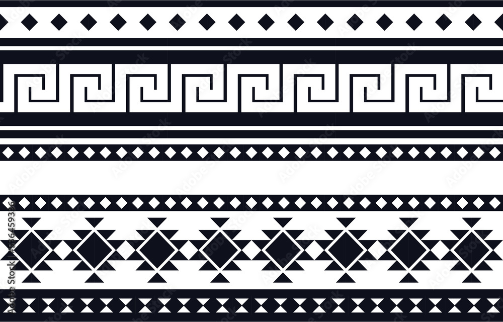Aztec Border Patterns