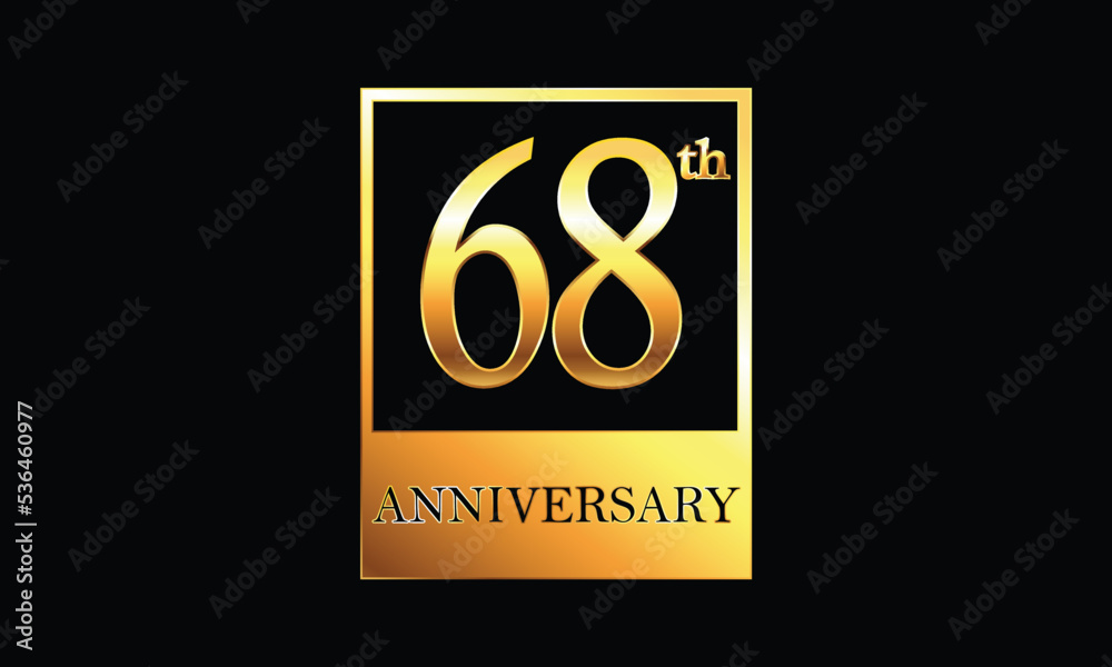 68 year anniversary celebration in golden rectangle. 68th Anniversary ...