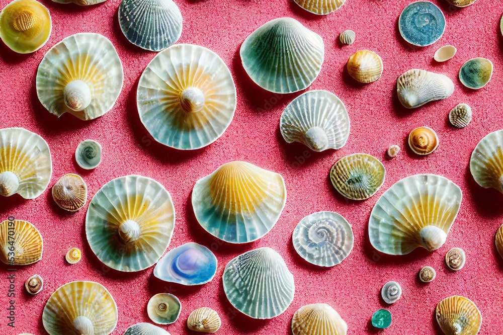 Sea Shells and Sand Seamless Texture Pattern Tiled Repeatable ...