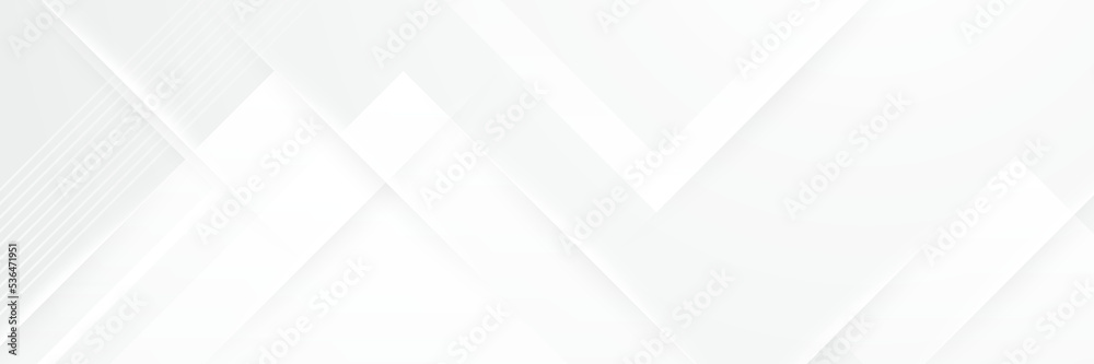 elegant abstract white banner background with shiny lines Stock Vector ...