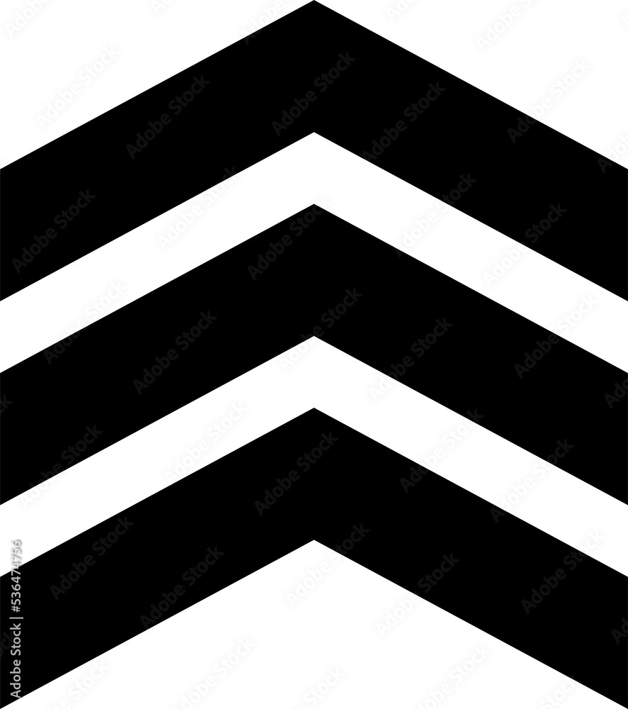 chevron icon on transparent background. flat style. chevron sign. Stock ...