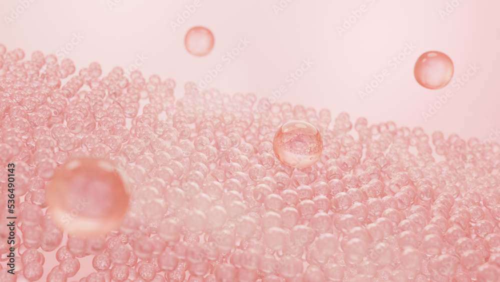 light texture skin treatment serum drop on skin surface to reduce ...