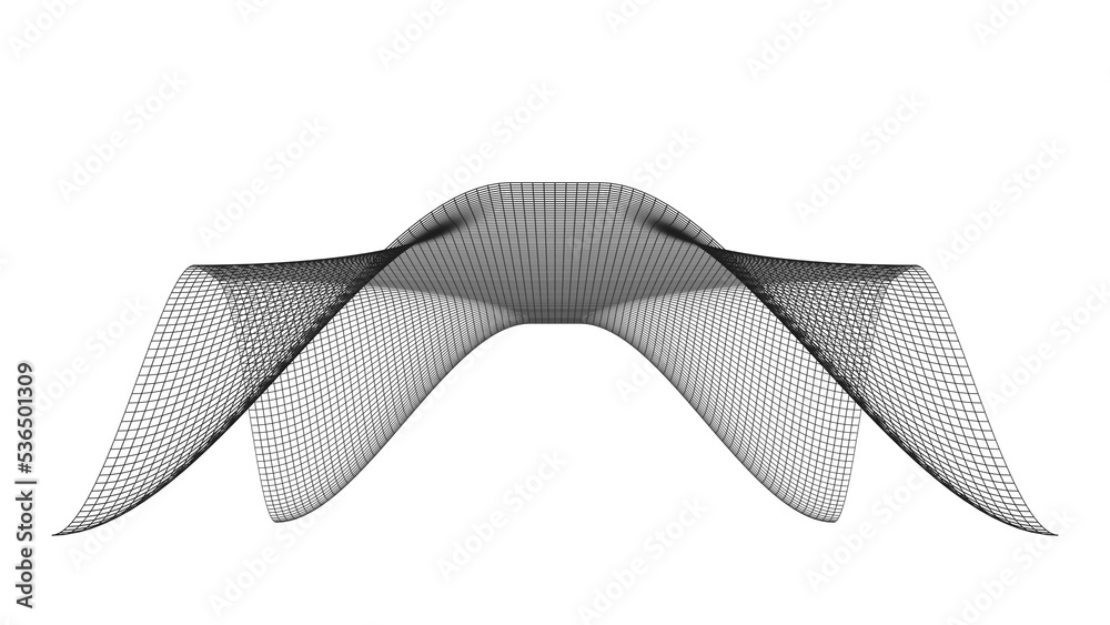 Mathematical formula equation axis visualization, modern abstract grid ...