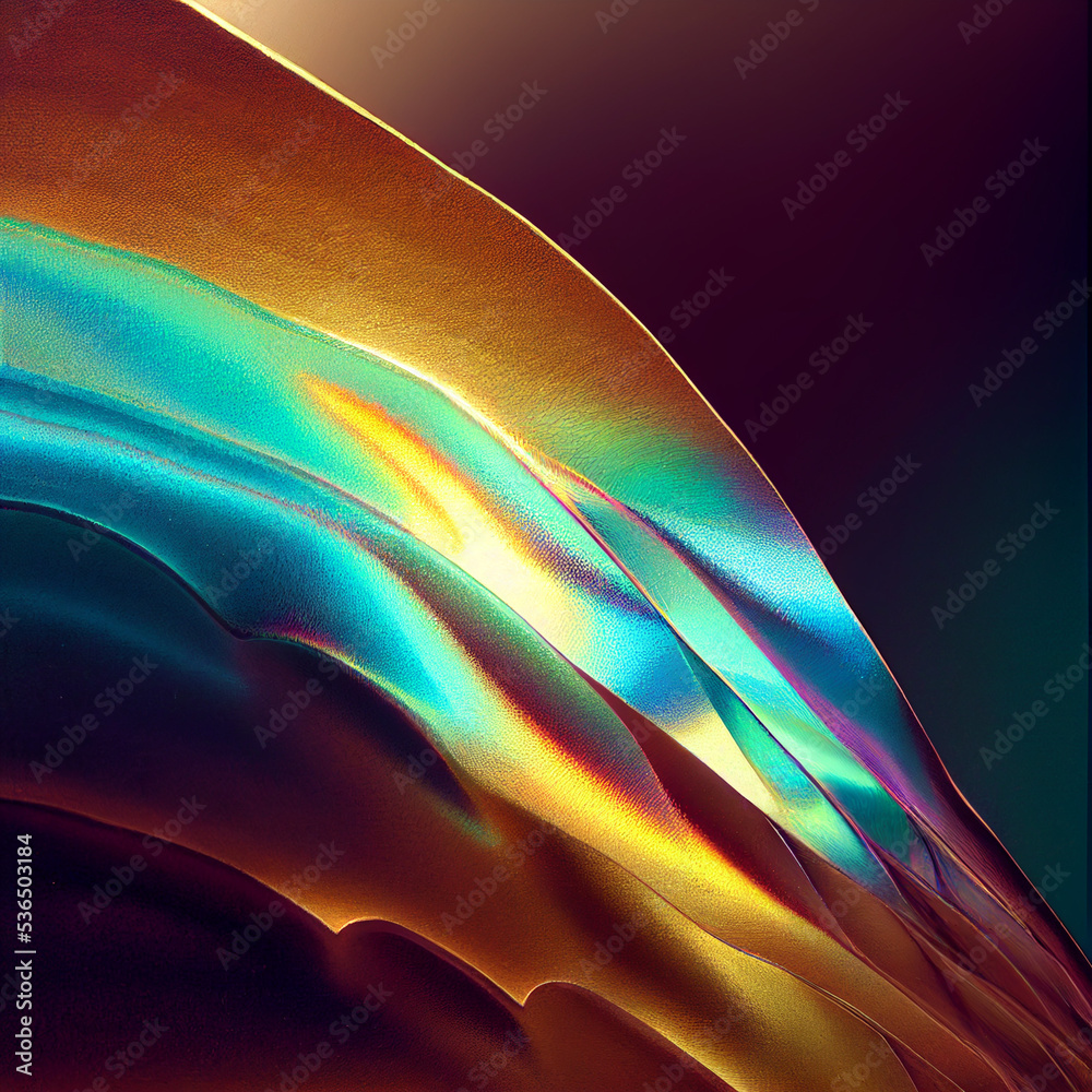 Iridescent, holographic background texture Stock Illustration | Adobe Stock