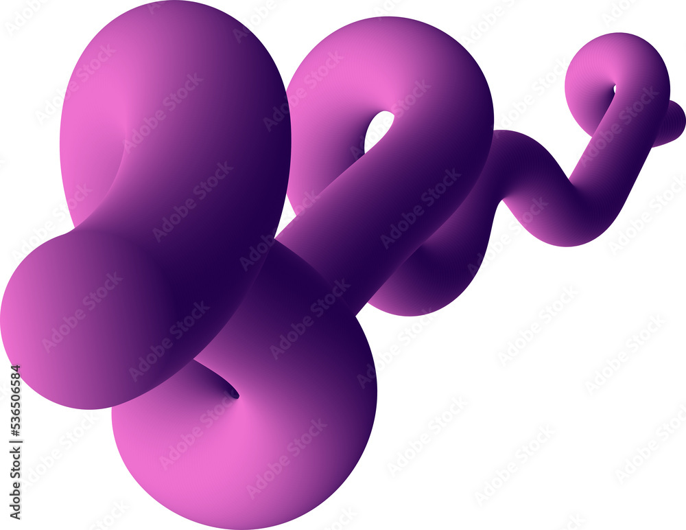 Spiral 3D PNG violet, element design. Stock Illustration | Adobe Stock