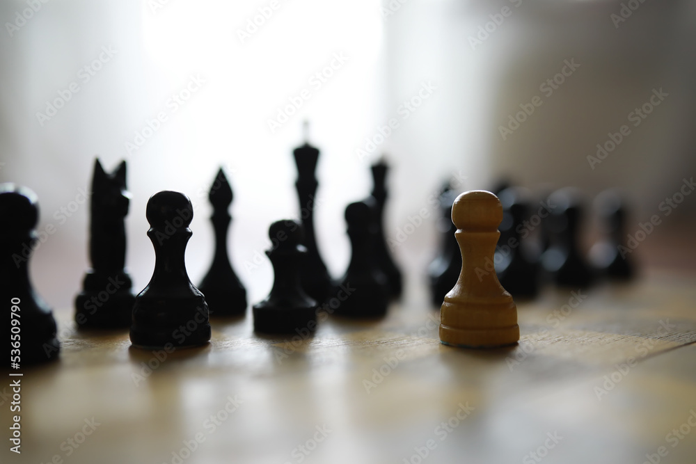chess board game for ideas and competition and strategy, Planning and ...