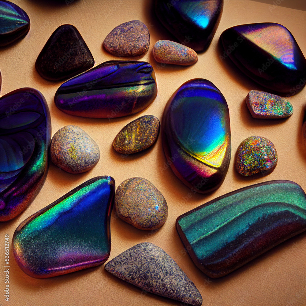 Iridescent stone pattern background Stock Illustration | Adobe Stock