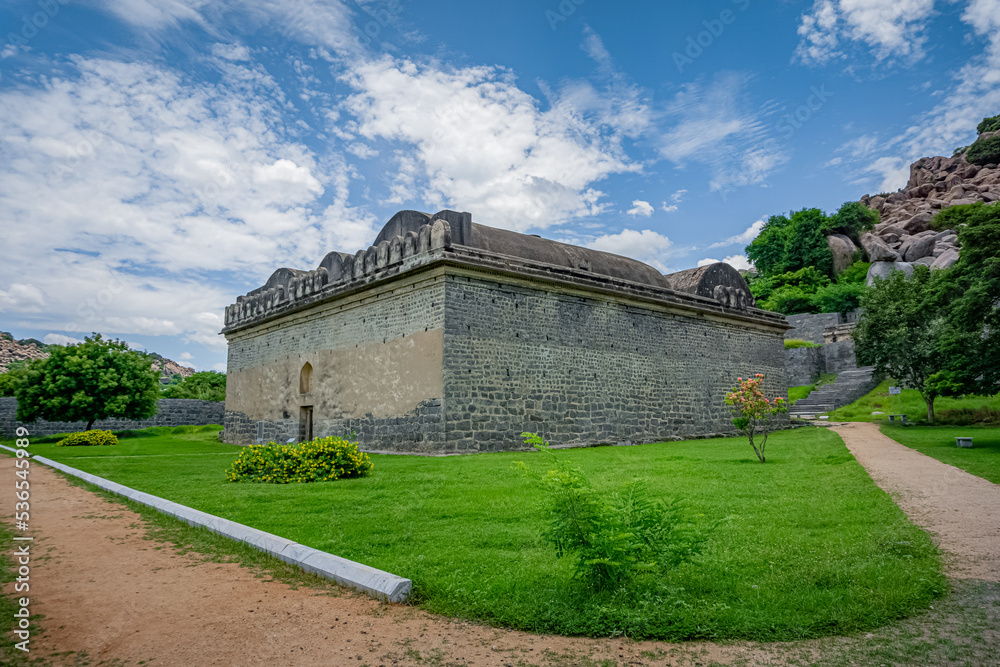 Ancient Paddy Godown at King Fort or Rajagiri Fort of Gingee in Tamil ...