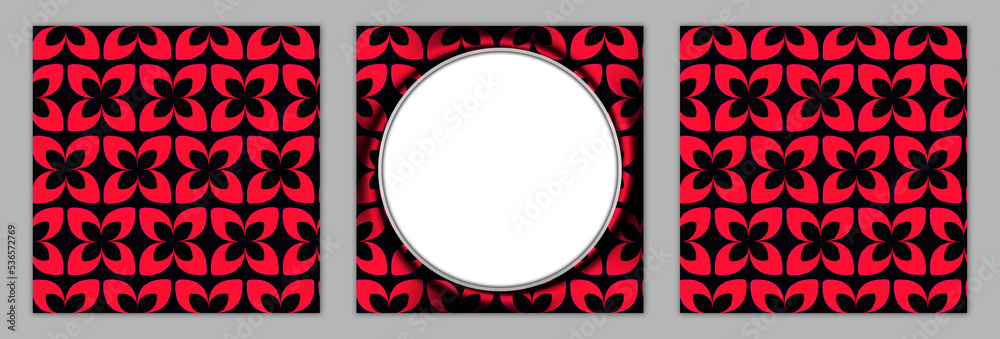 Textile and wallpaper patterns. A printable digital illustration work ...