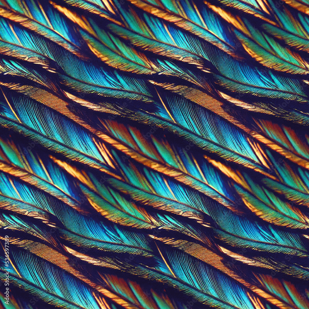 Seamless feather texture, pattern Stock Illustration | Adobe Stock