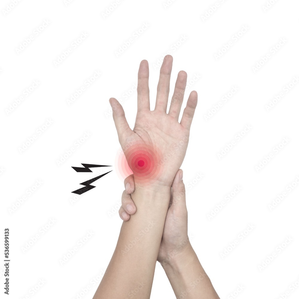 Pain at the base of thumb. Causes may be injury or overuse, basal joint ...