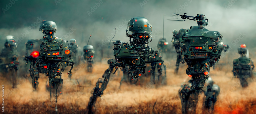 Military artificial intelligence arms race to produce an AI enabled ...