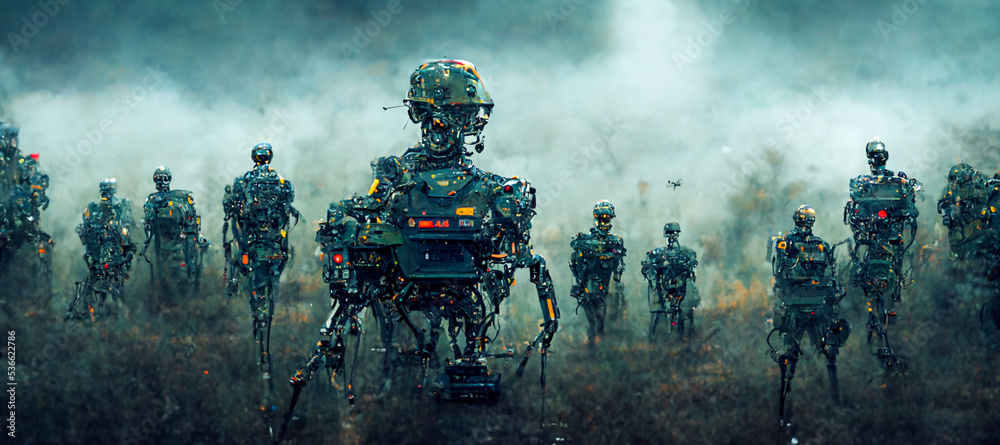 Military Artificial Intelligence Arms Race To Produce An Ai Enabled Army With Autonomous Robot