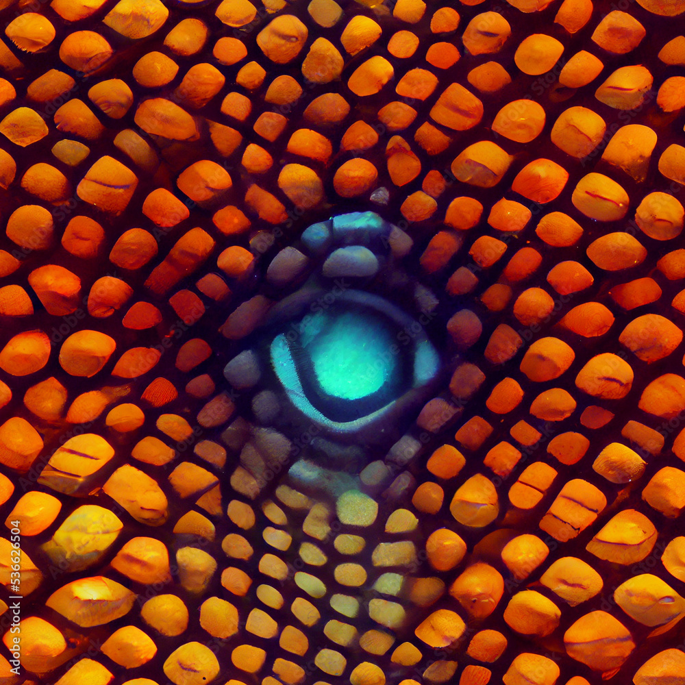 Seamless, scales texture Stock Illustration | Adobe Stock