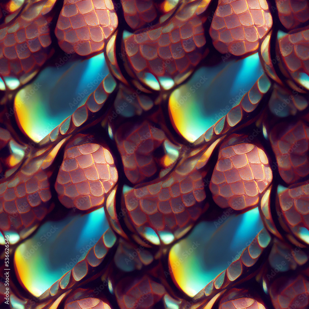 Seamless, scales texture Stock Illustration | Adobe Stock