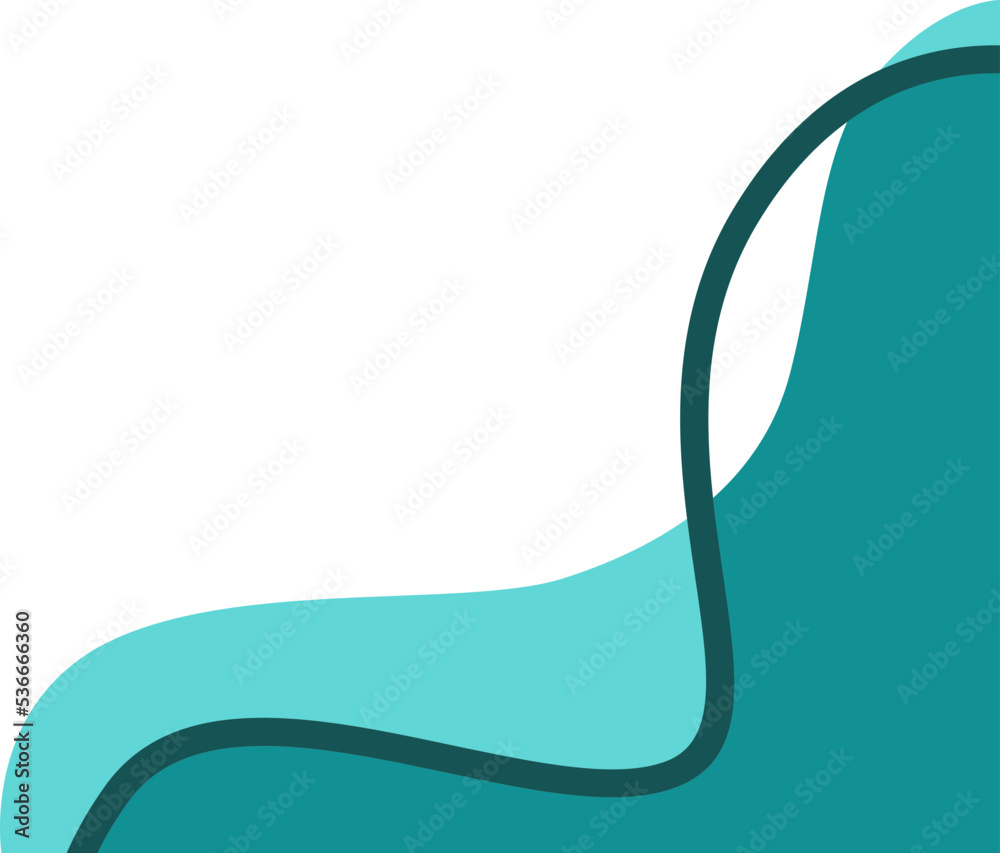 Abstract corner shape border frame vector Stock Vector | Adobe Stock