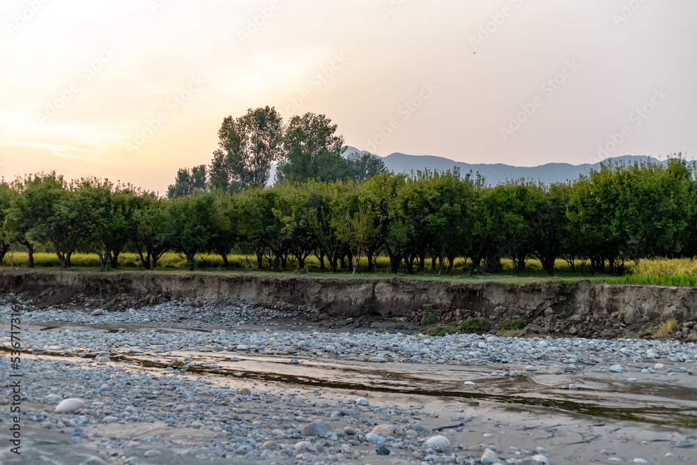 Flood in river swat due to climate change and global warming causes ...