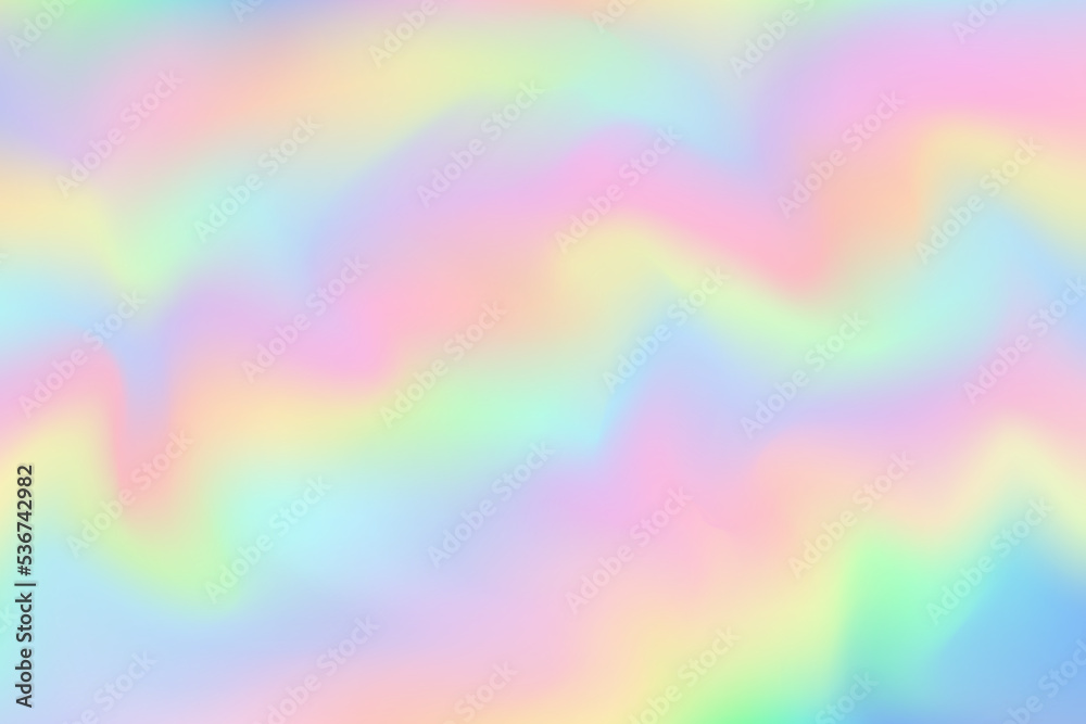 Rainbow mesh gradient background. Color blurred waves. Abstract ...