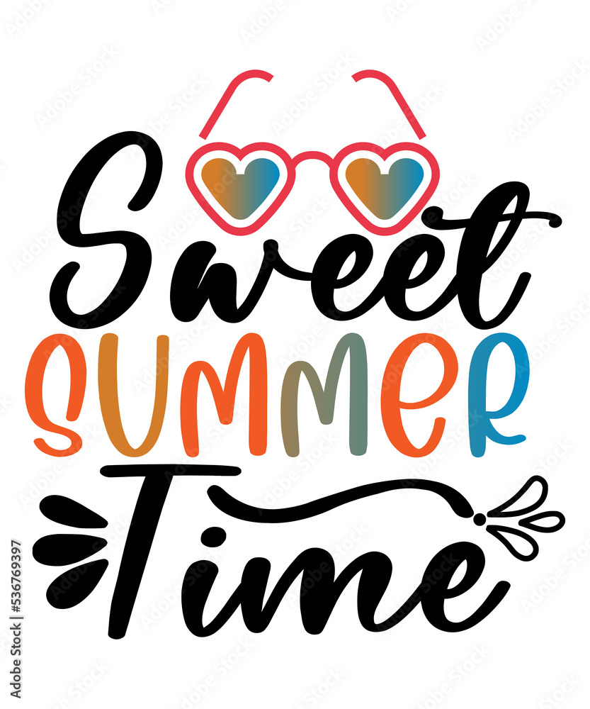 Summer Beach Bundle SVG, Beach Svg Png Bundle, Summertime, Funny Beach ...