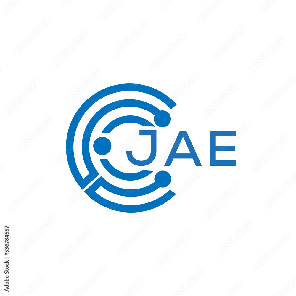 JAE letter logo. JAE Monogram logo design for entrepreneur and business ...