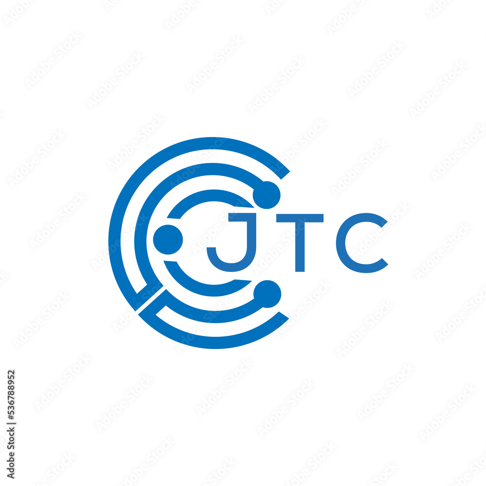 JTC letter logo. JTC Monogram logo design for entrepreneur and business ...