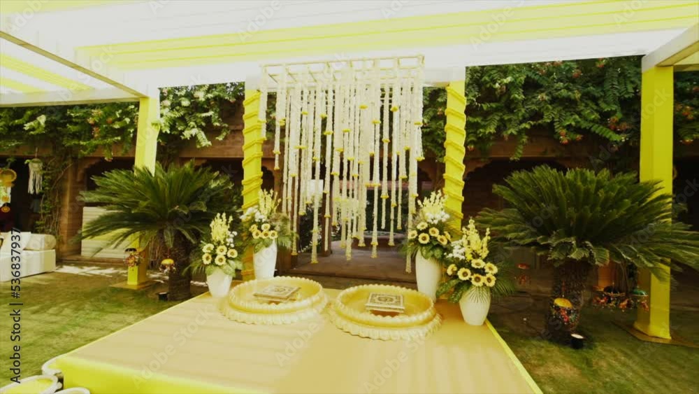 restaurant in the garden Stock Video | Adobe Stock