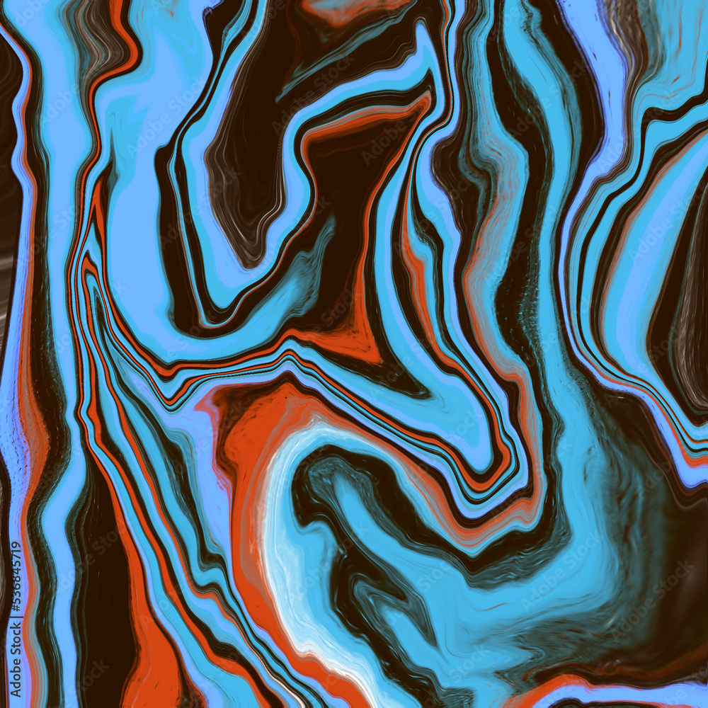 Blue marble texture. Liquid shiny blue stone texture. Luxury design of ...