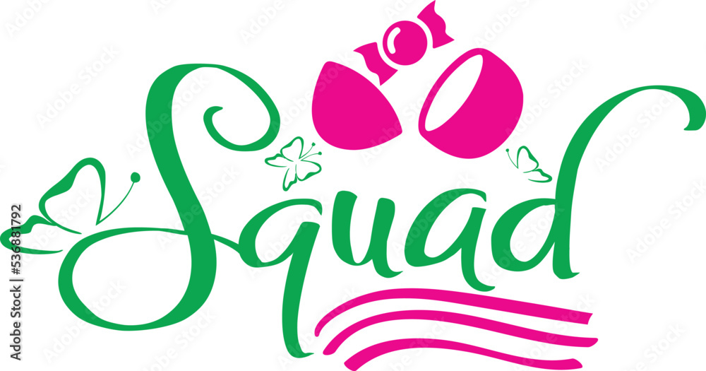 Squad Stock Vector | Adobe Stock