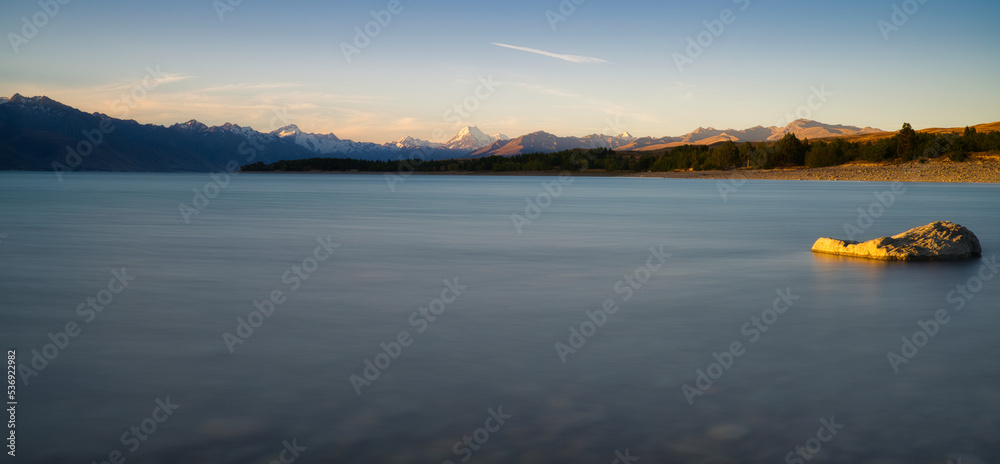 Lake Pukaki and Aoraki Mount Cook, New Zealand, Aoraki, Cook, Mountain ...