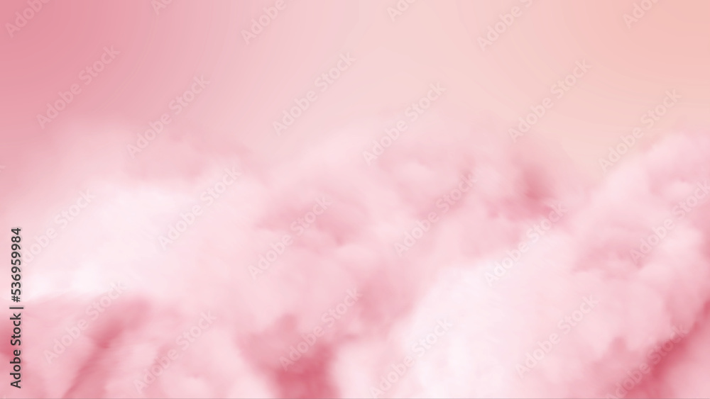 pink cloud background Stock Vector | Adobe Stock