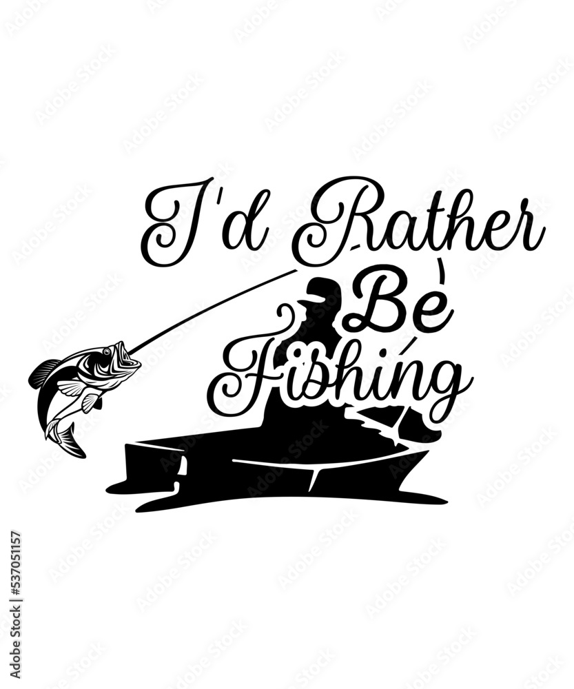 Fishing Svg, Fishing Silhouette, Fishing Cut Files, Fishing Svg Bundle ...