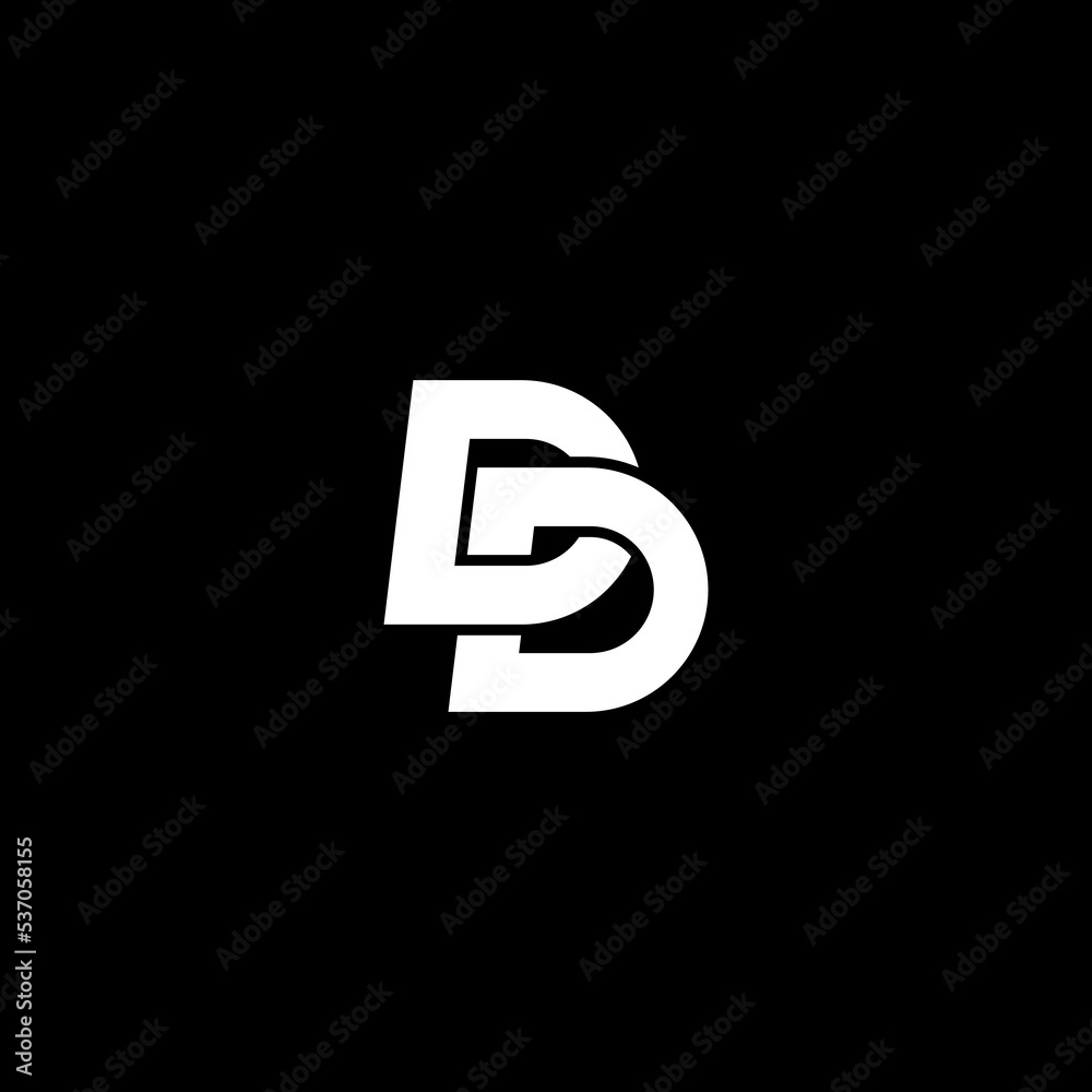 vector illustration of letter D for icon, symbol or logo .suitable for ...