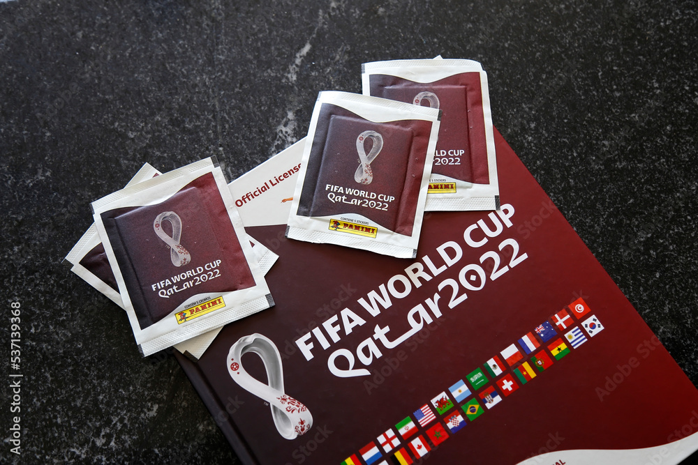 stickers and Panini 2022 FIFA World Cup Qatar Official licensed sticker ...